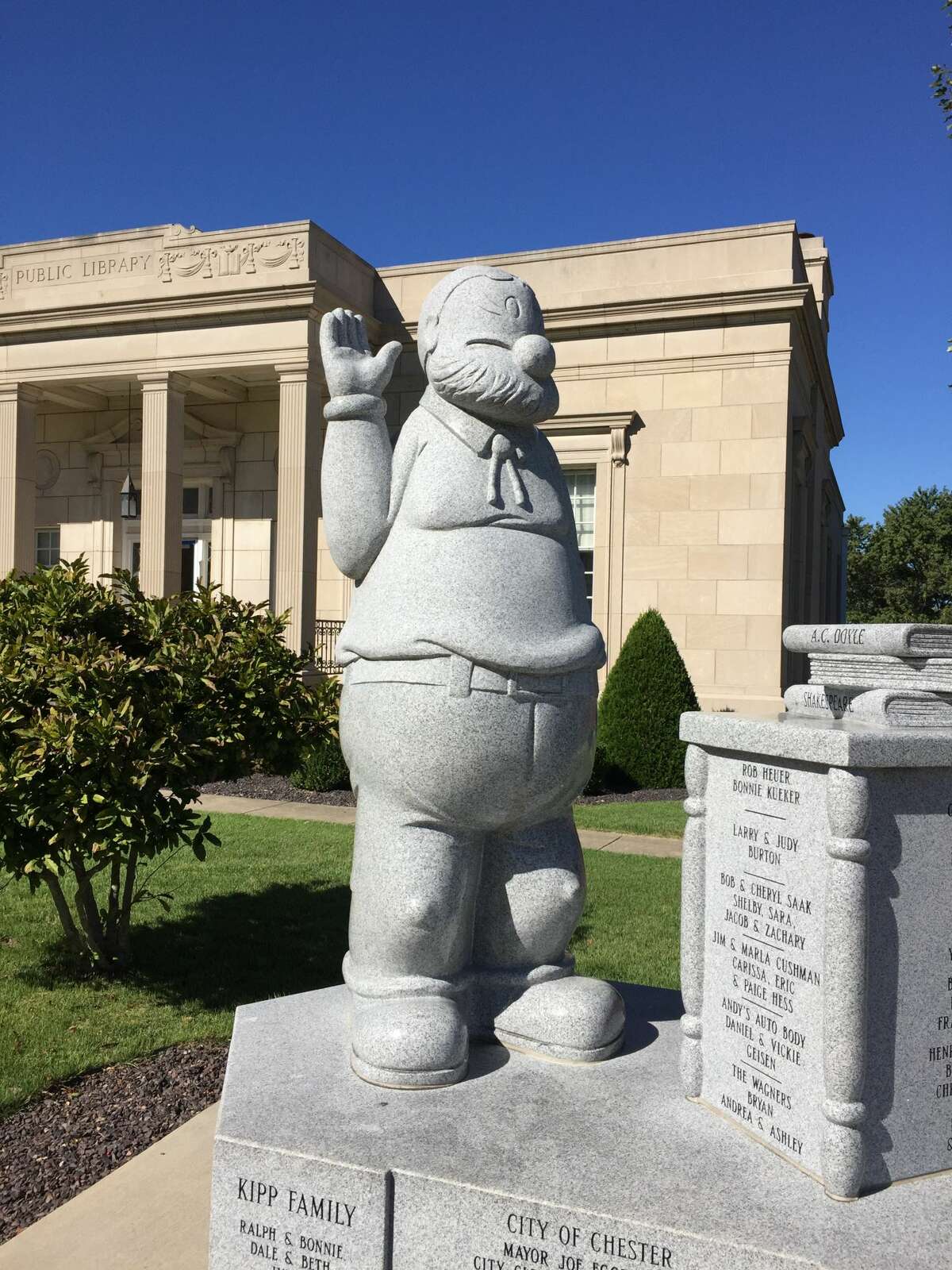 Popeye and friends live in small Illinois town