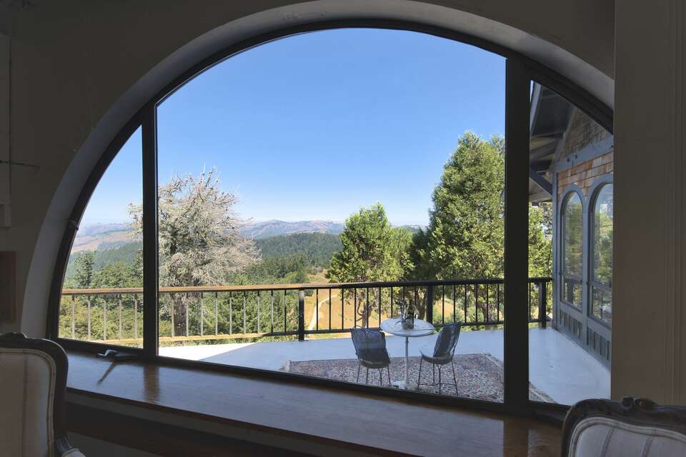 $5.9M custom castle at Marin's highest elevation is for sale