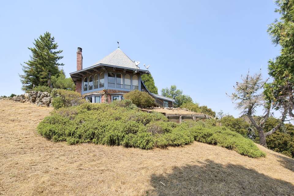 $5.9M custom castle at Marin's highest elevation is for sale