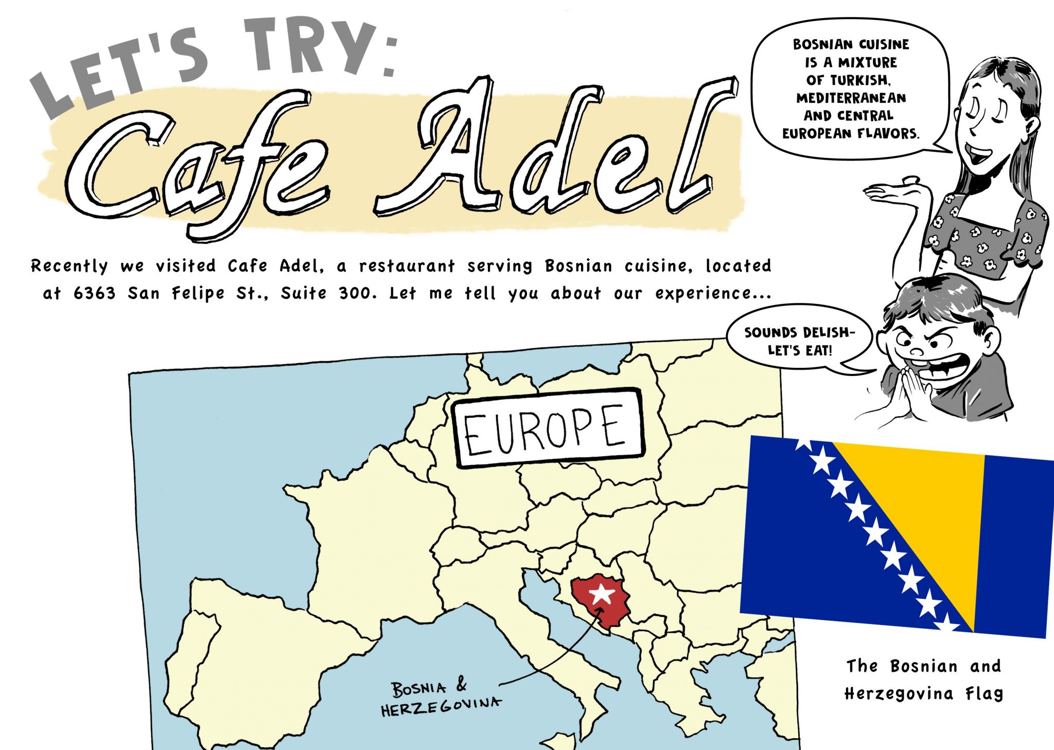 Houston's Cafe Adel impresses with robust Bosnian flavors