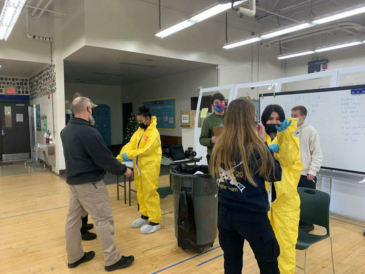 Middletown Vinal Tech students complete simulated hazmat training ...