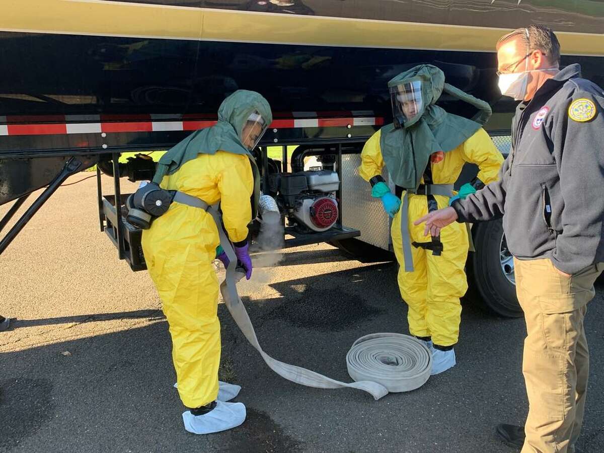 Middletown Vinal Tech students complete simulated hazmat training ...