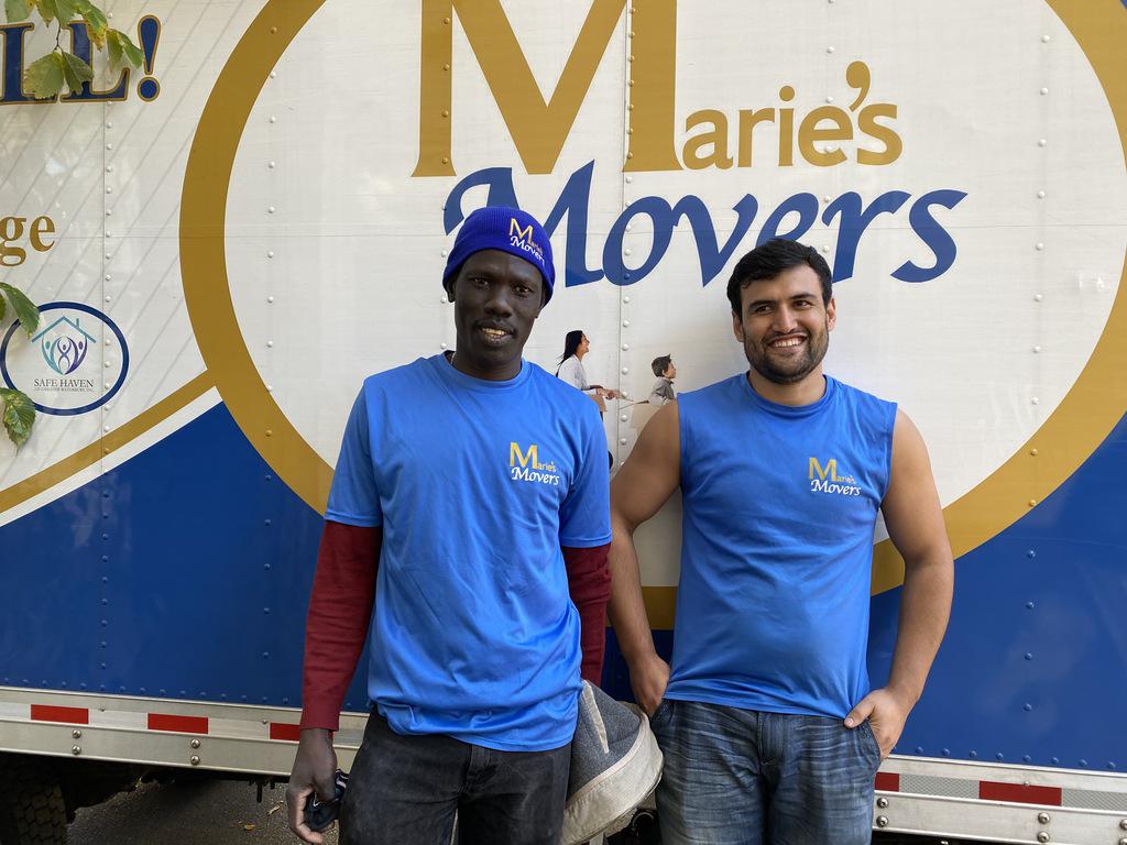 After fleeing their countries, these men are helping other refugees ...