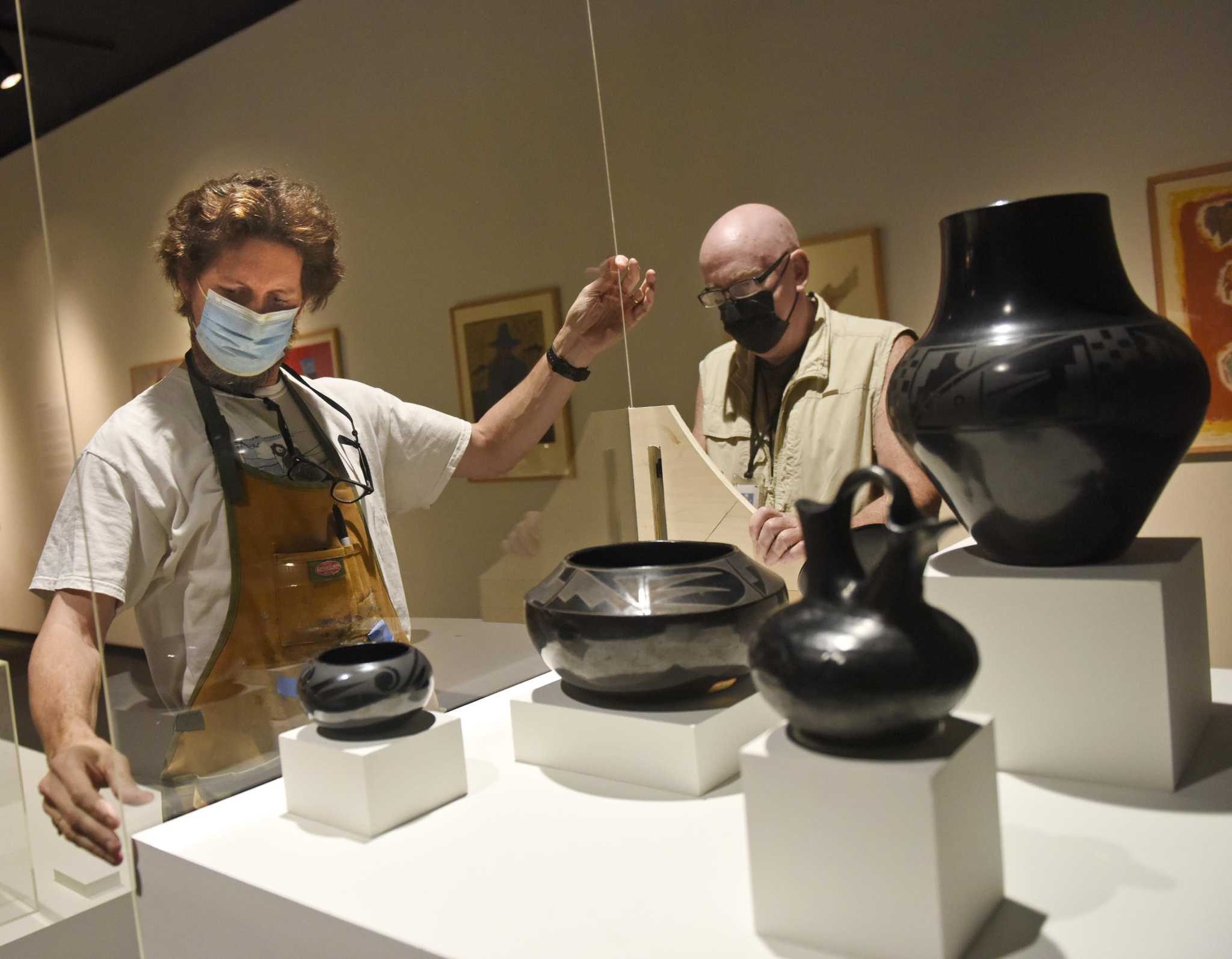 In photos: Greenwich’s Bruce Museum prepares to open two new exhibits