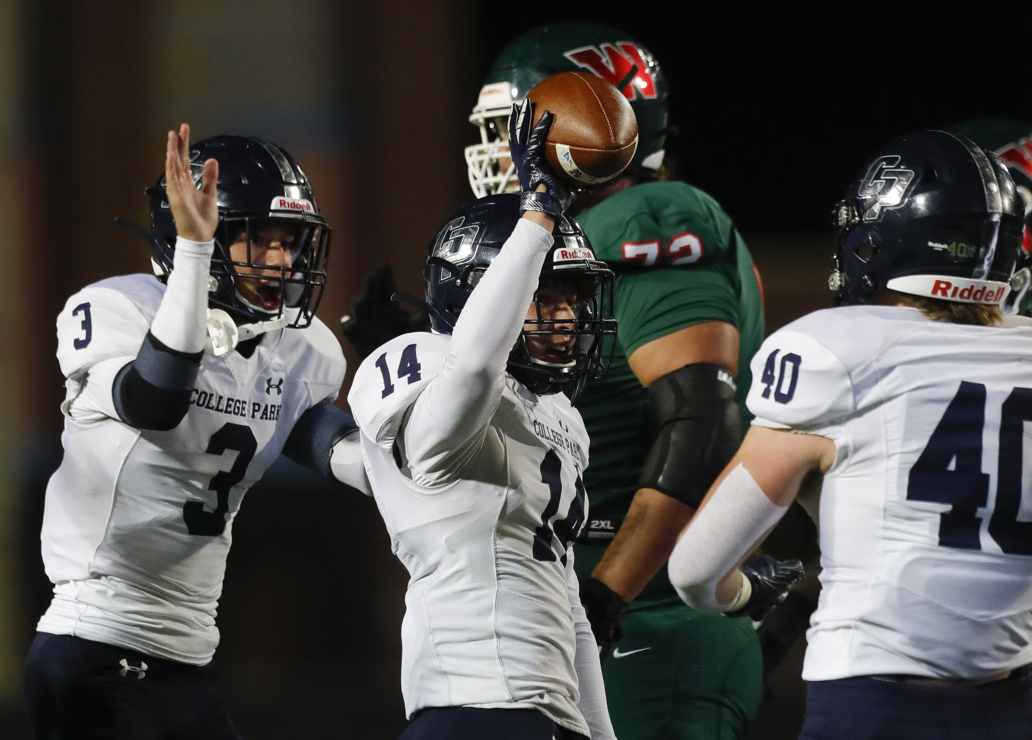 First playoff win a symbolic moment for College Park