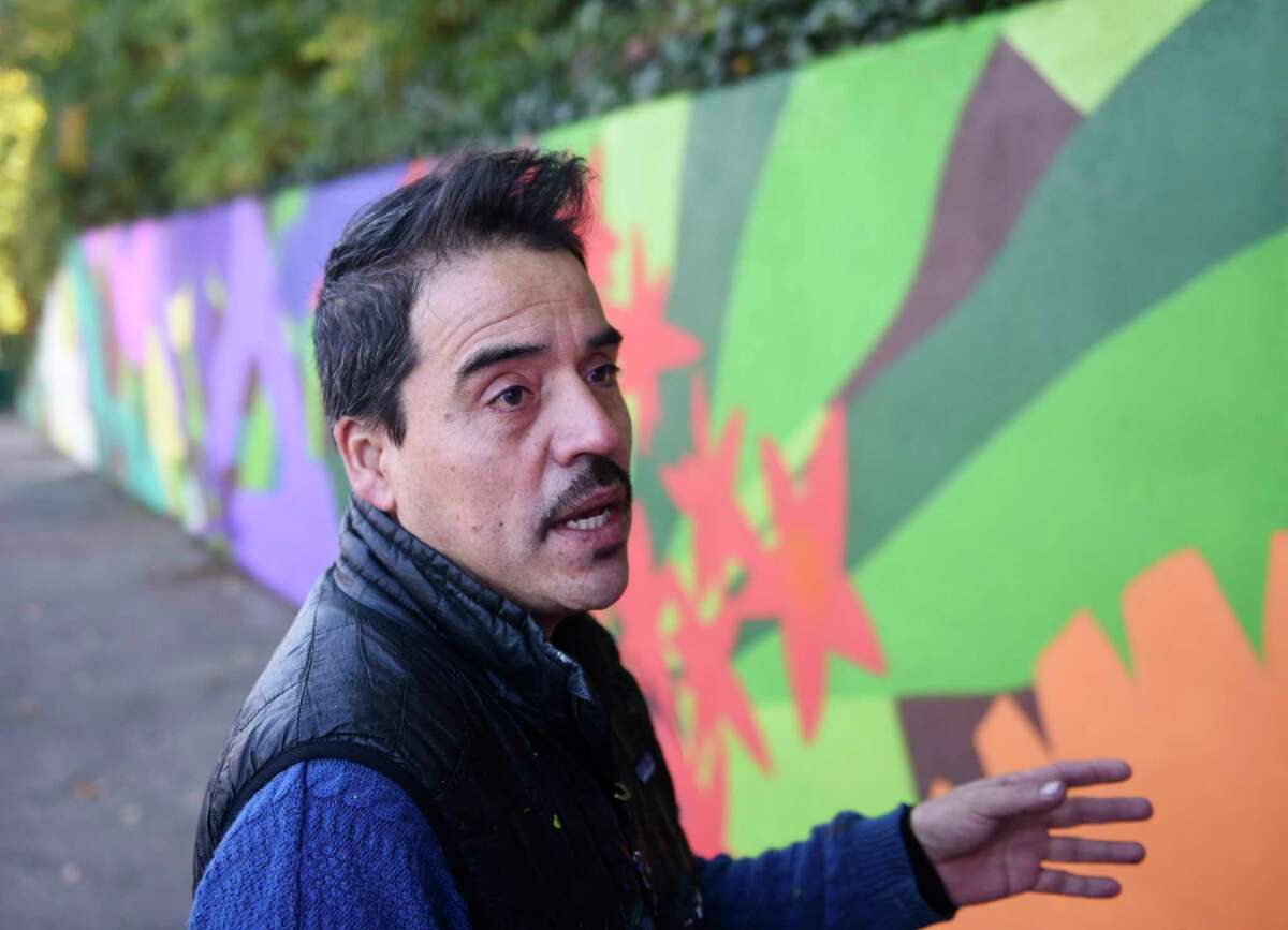 Six months after starting, artist puts the finishing touches on ...