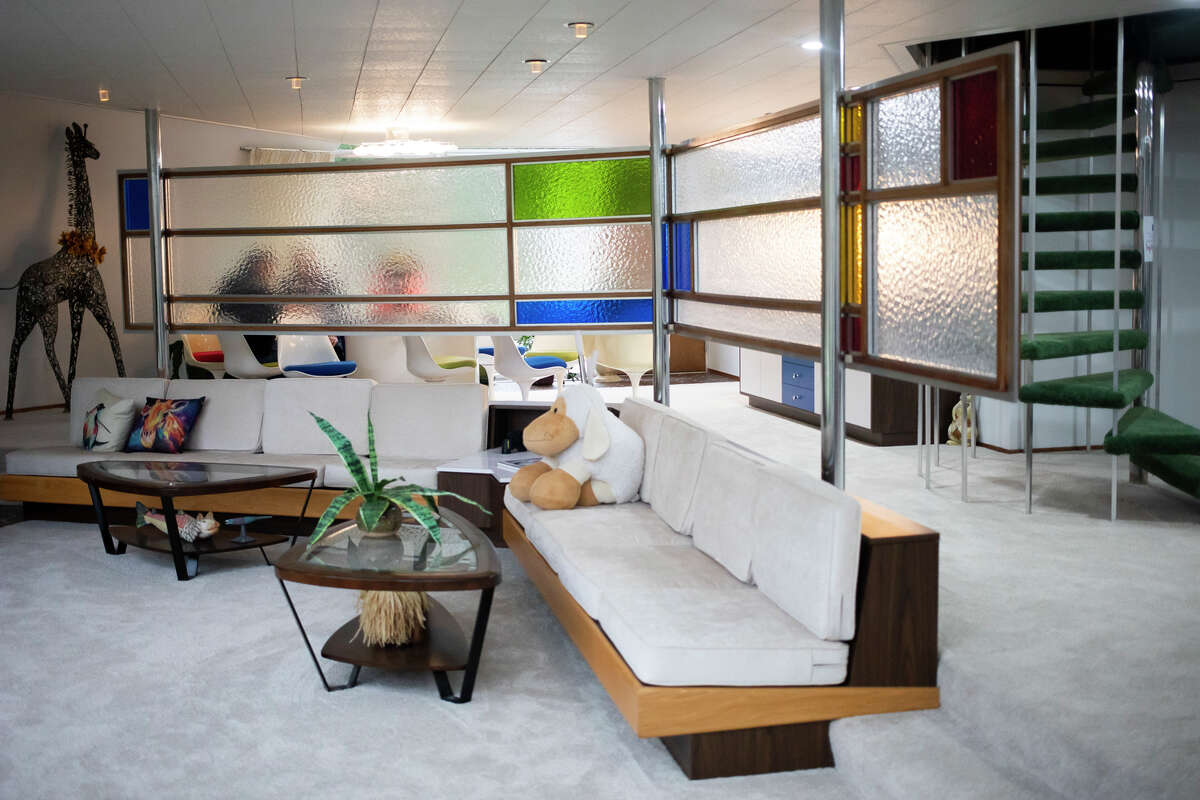 Owners of dome house celebrate restoration after flood damage