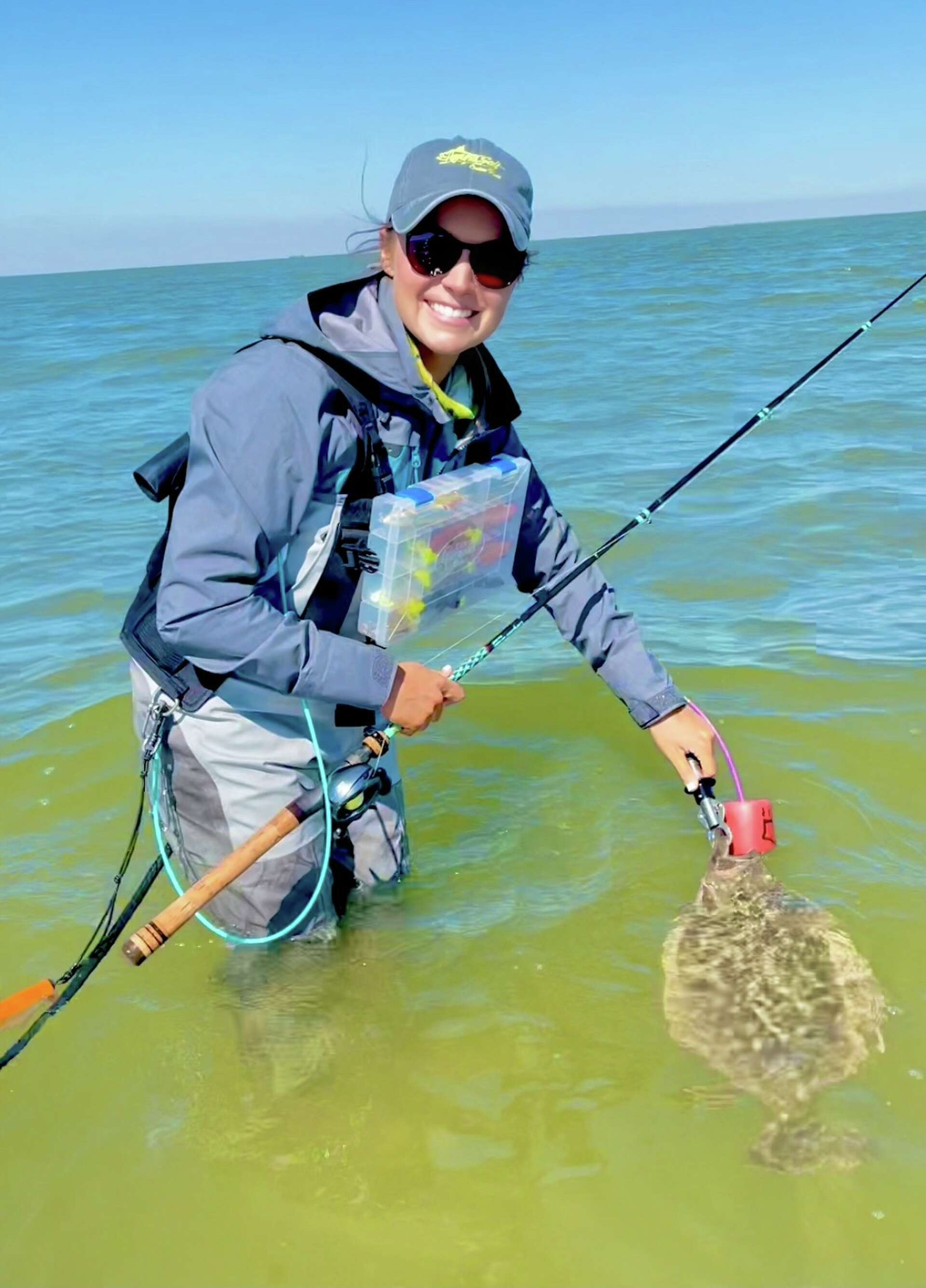Texas angler catches, releases 23-inch flounder in Galveston