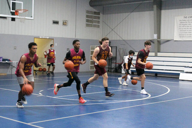Guardian Angels: Oilers find practice home at Holy Angels Parish during ...