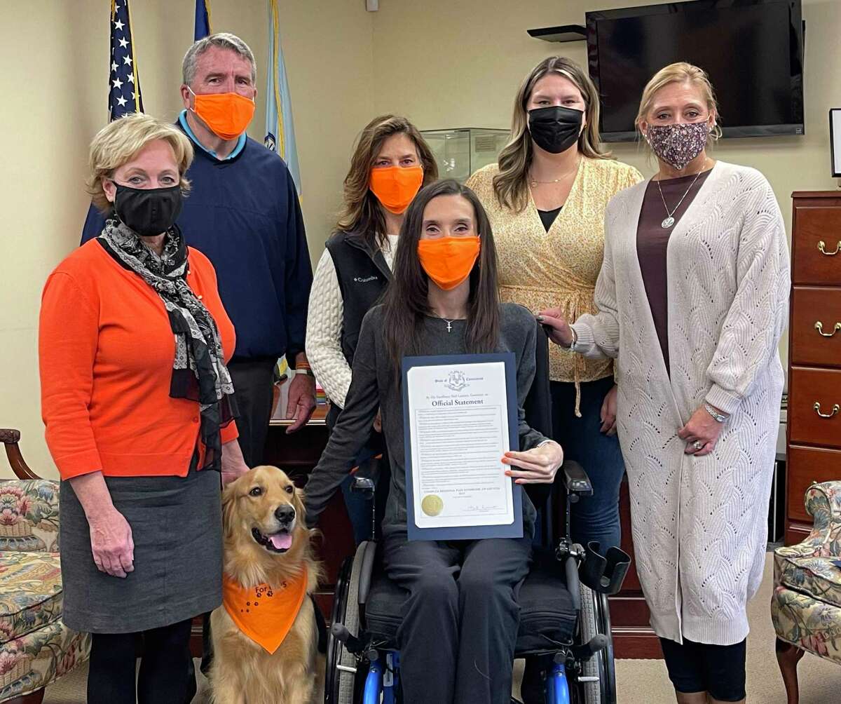 Torrington woman with nerve disease keeps focused on helping others