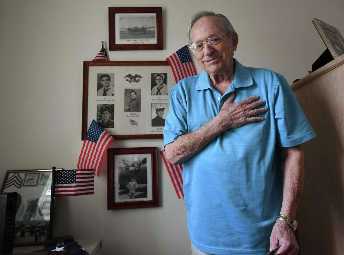 Why at 94, a Branford WWII veteran wants to ‘pay tribute to all veterans’
