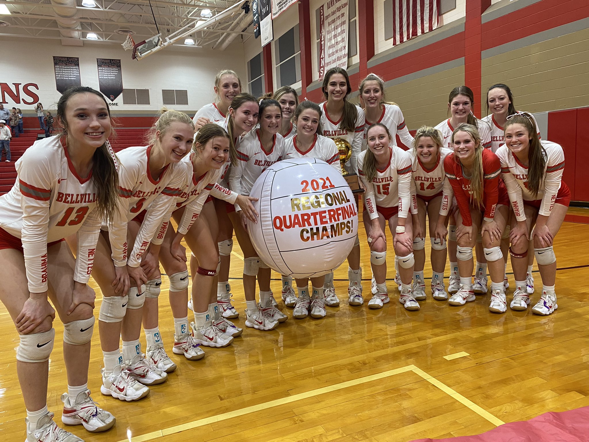 Bellville sweeps Splendora in regional quarterfinals