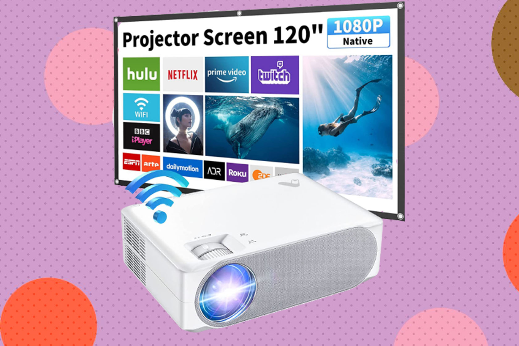 4k Projector on sale at Amazon
