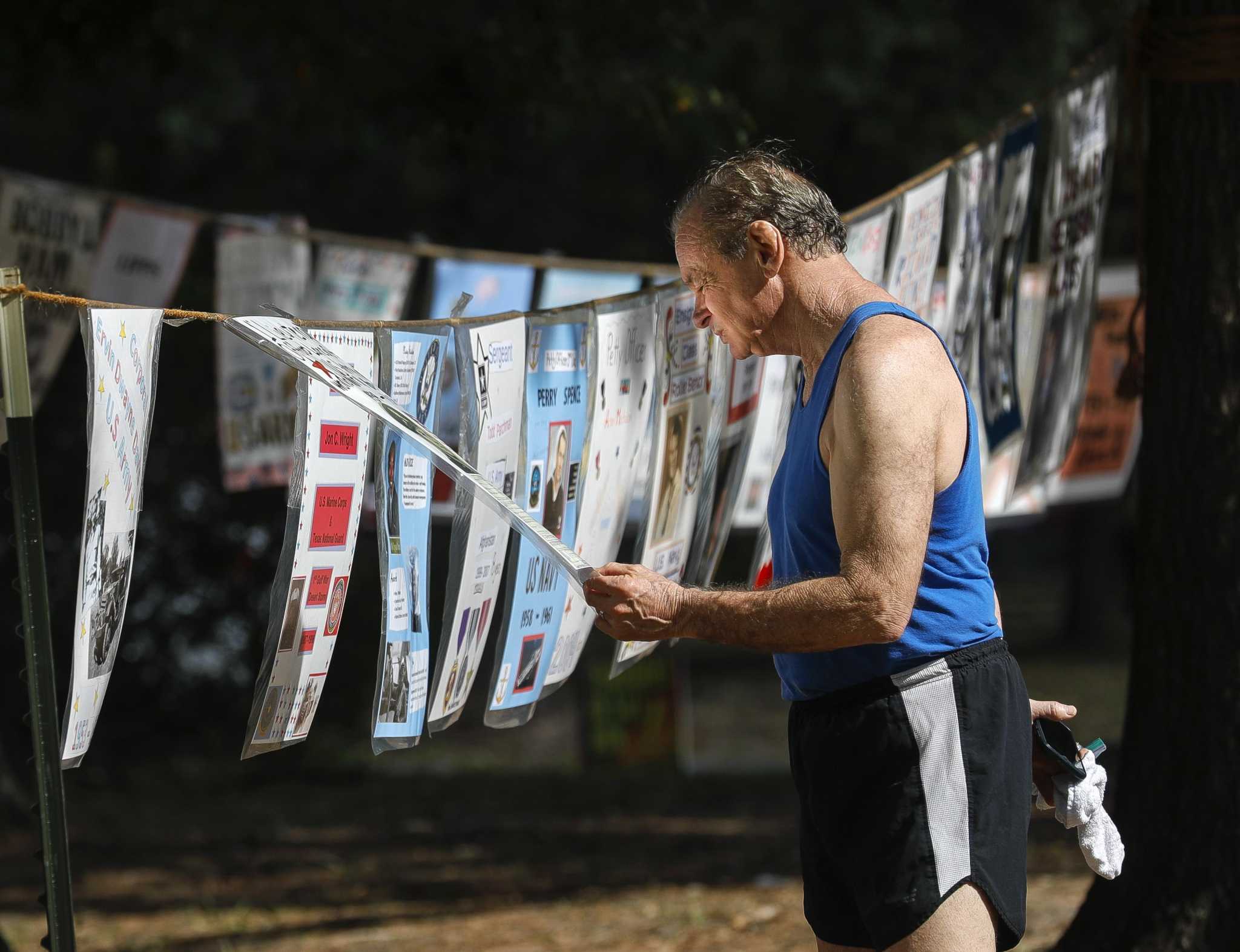 A moment of reflection for honoring service