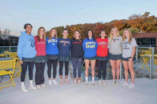 Greenwich Academy recognizes students commited to play in college