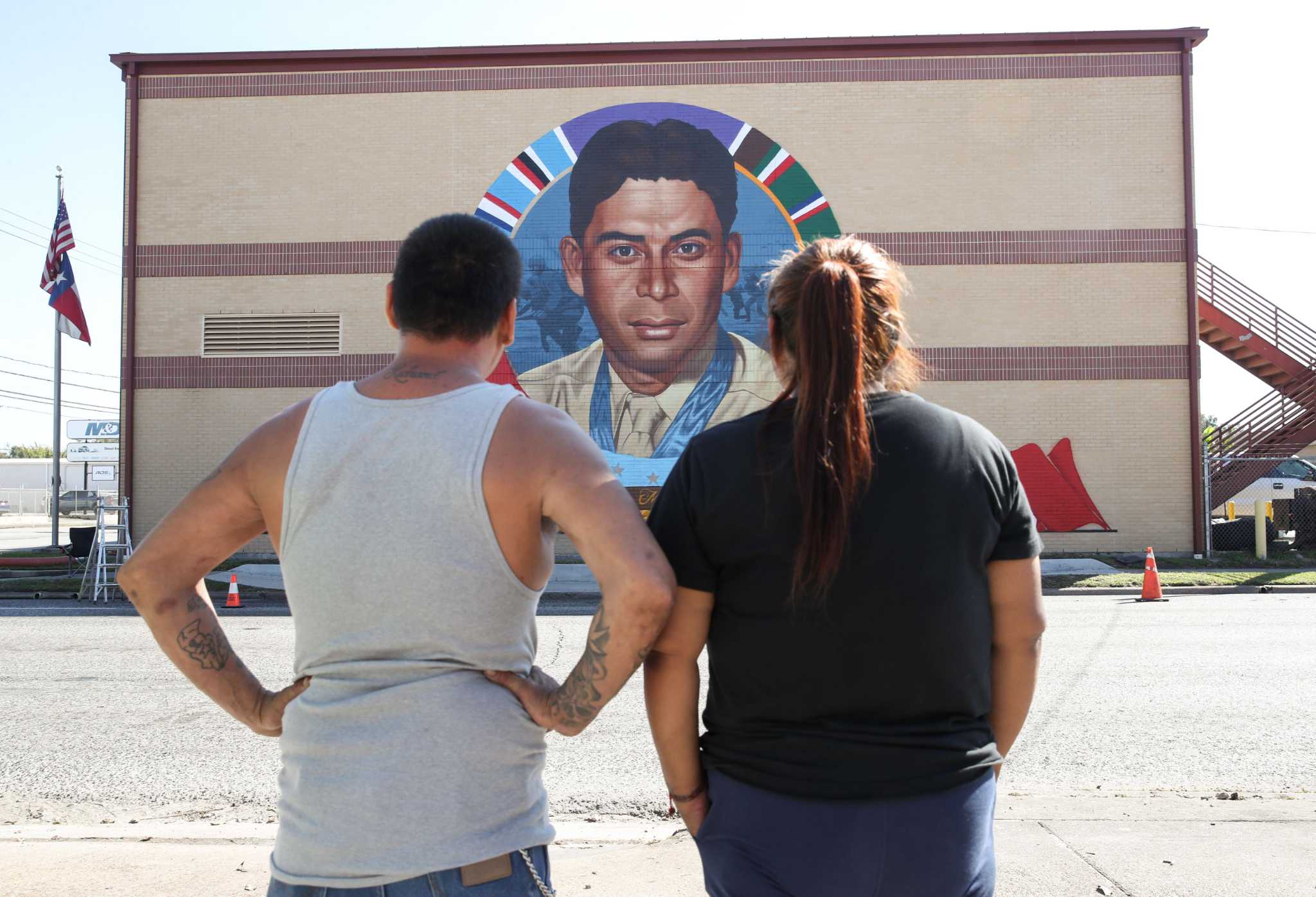 On Veterans Day, a mural to Marcario García connects generations of ...