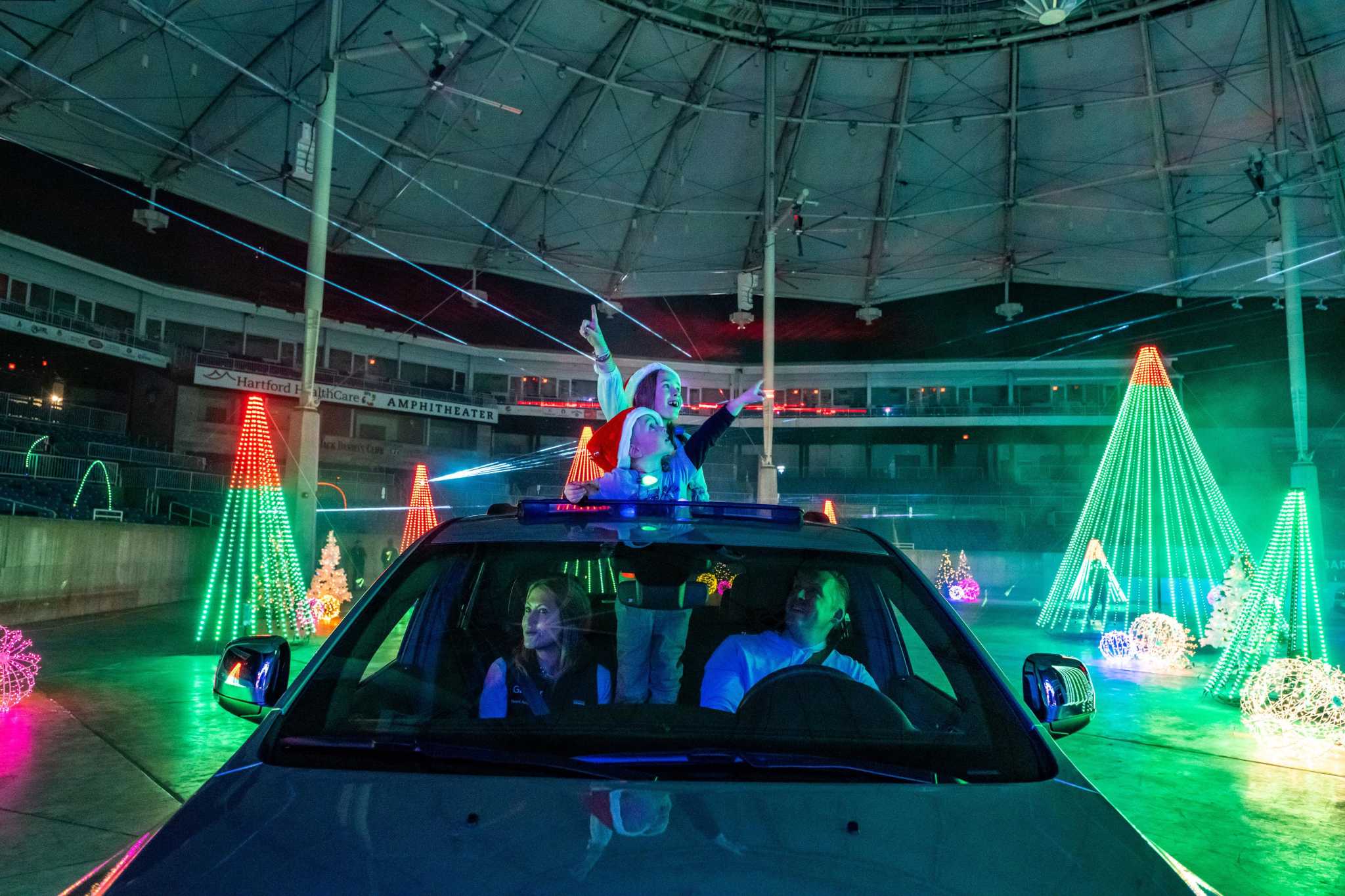 Holiday Lights Spectacular opens at Bridgeport amphitheater - CT Post