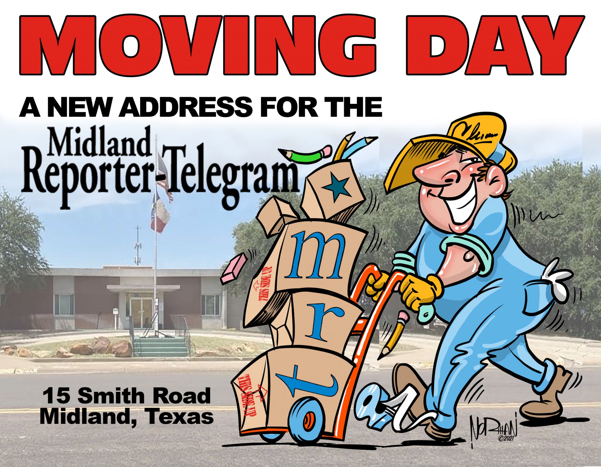 We’ve moved ... Reporter-Telegram set to open new office