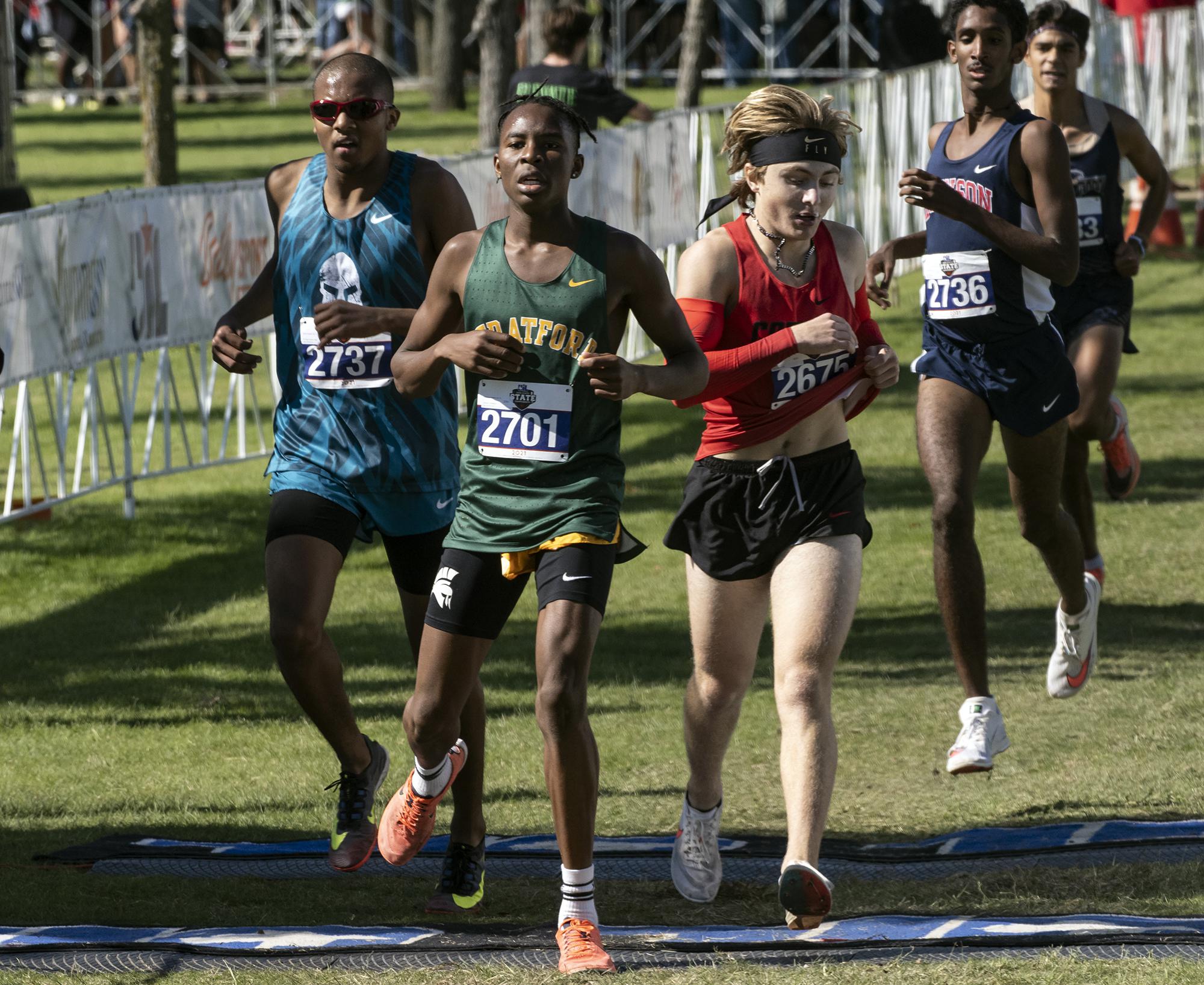 Stratford’s Emanuel Galdino caps off high school cross country career ...