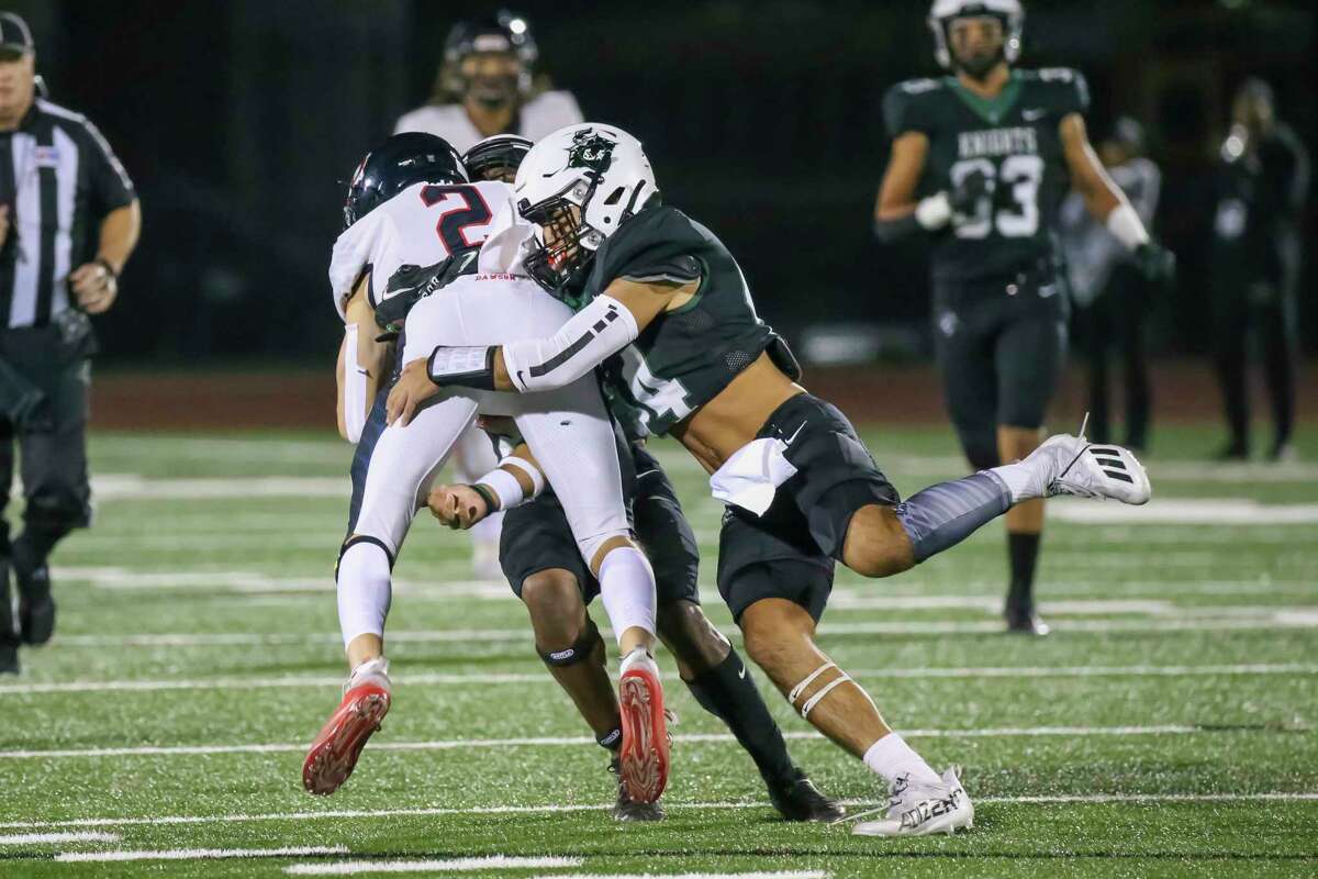 Friday night highlights: Barbers Hill shocks Marshall; Dawson edges ...