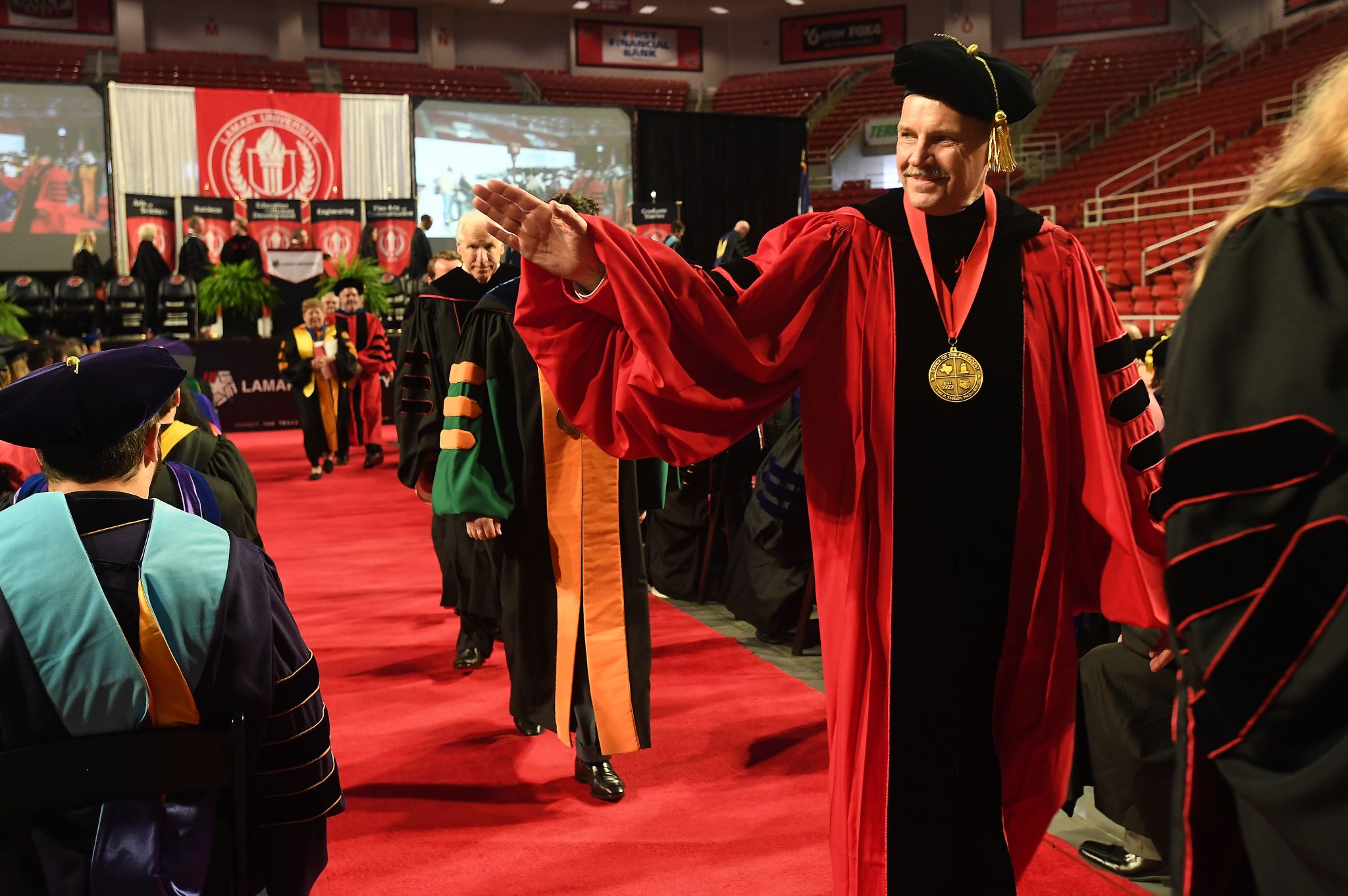 Jaime Taylor officially invested as Lamar president