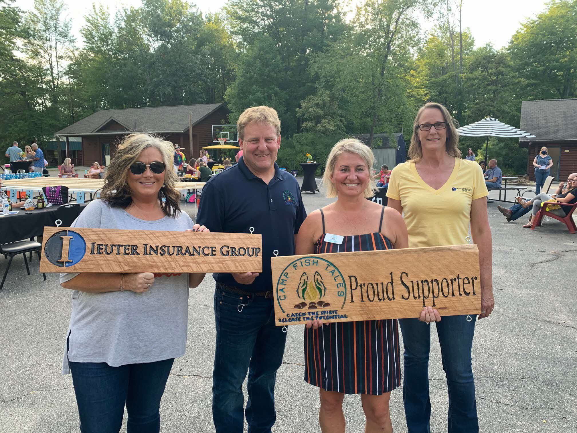 Camp Fish Tales awarded $5K from local Ieuter Insurance Group