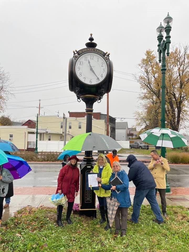 Centennial Clock dedicated in downtown Schenectady