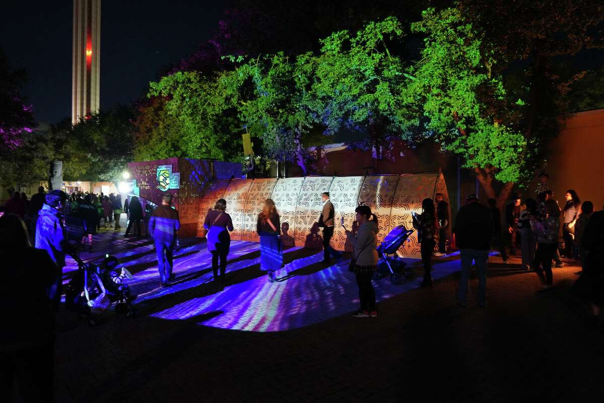 Thousands turn out to mark return of San Antonio’s Luminaria ...