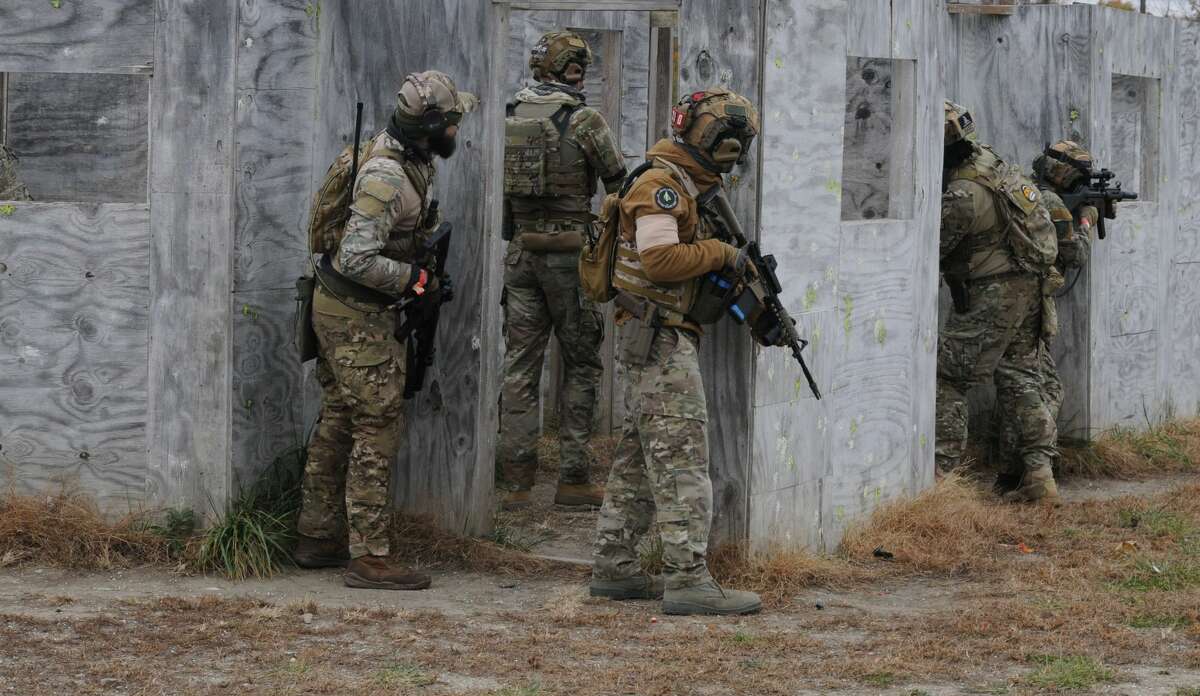 Alton war simulation comes complete with MREs