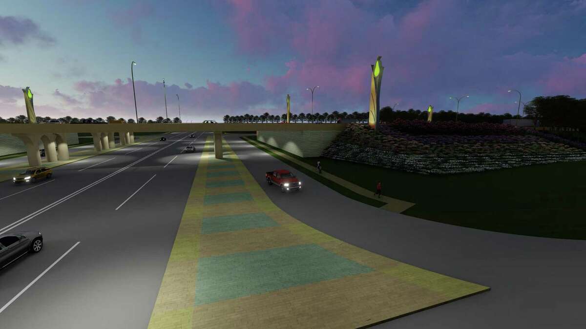 Giant monuments with Pearland’s favorite fruit to dot 288 Corridor