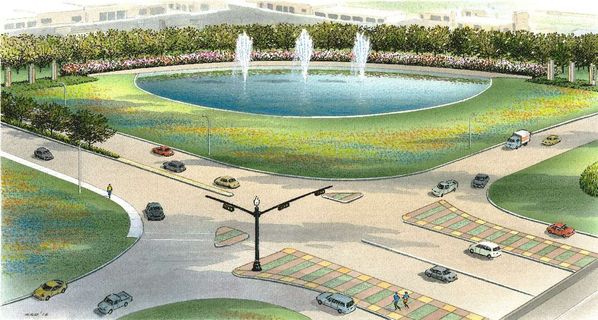 Giant monuments with Pearland’s favorite fruit to dot 288 Corridor