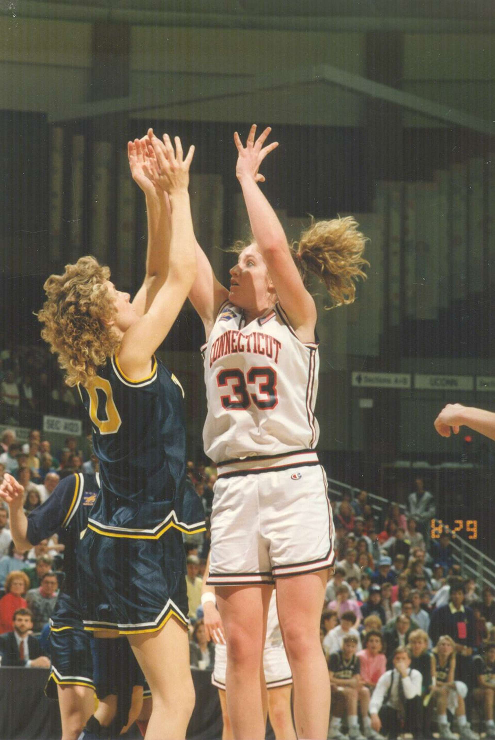 How broadcasting UConn games keeps former Husky Meghan Culmo connected ...