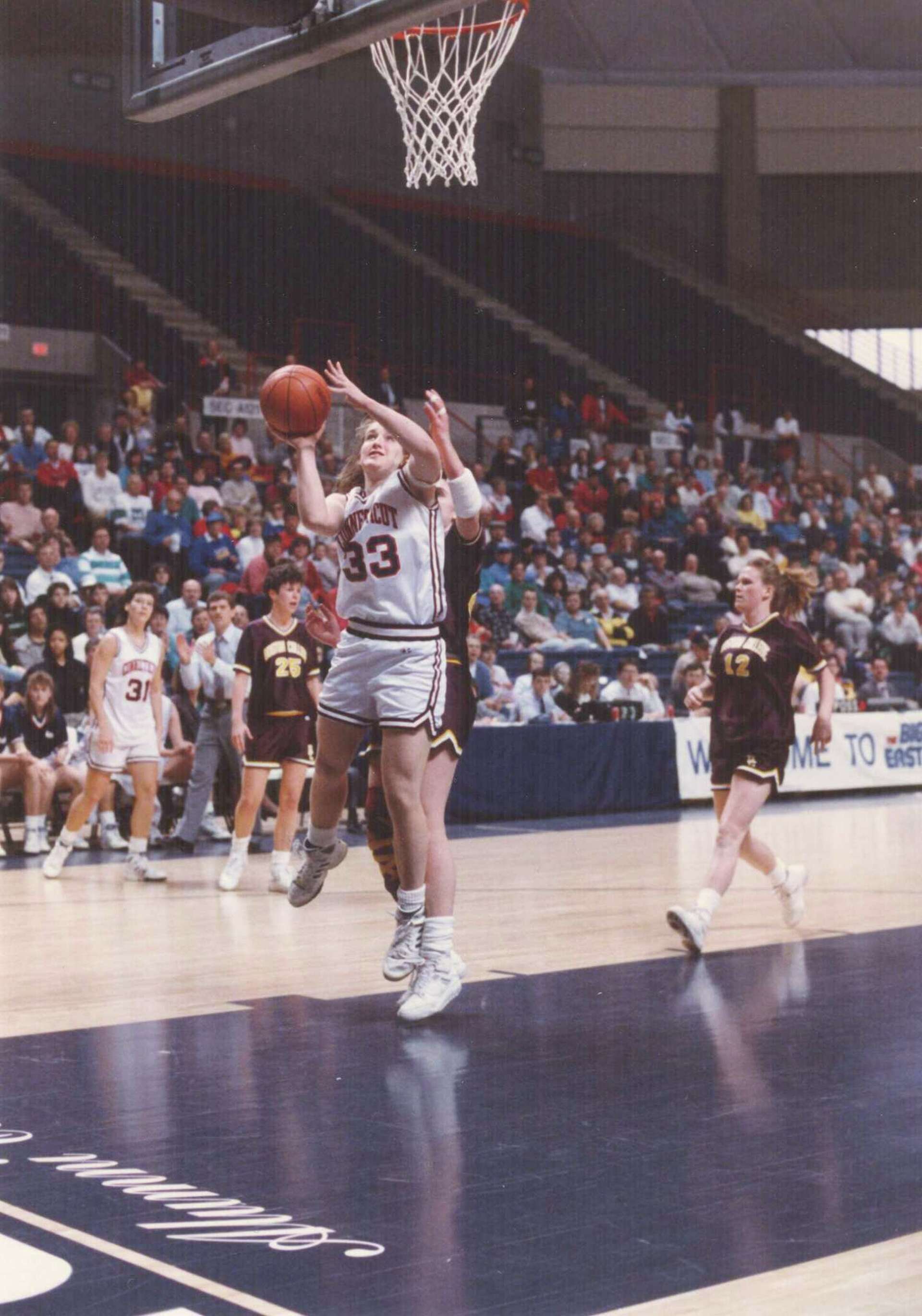 How broadcasting UConn games keeps former Husky Meghan Culmo connected ...