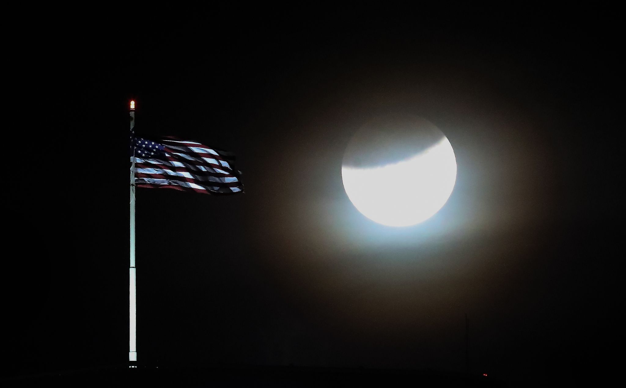 How to see an 'almost total' lunar eclipse Friday morning in Houston