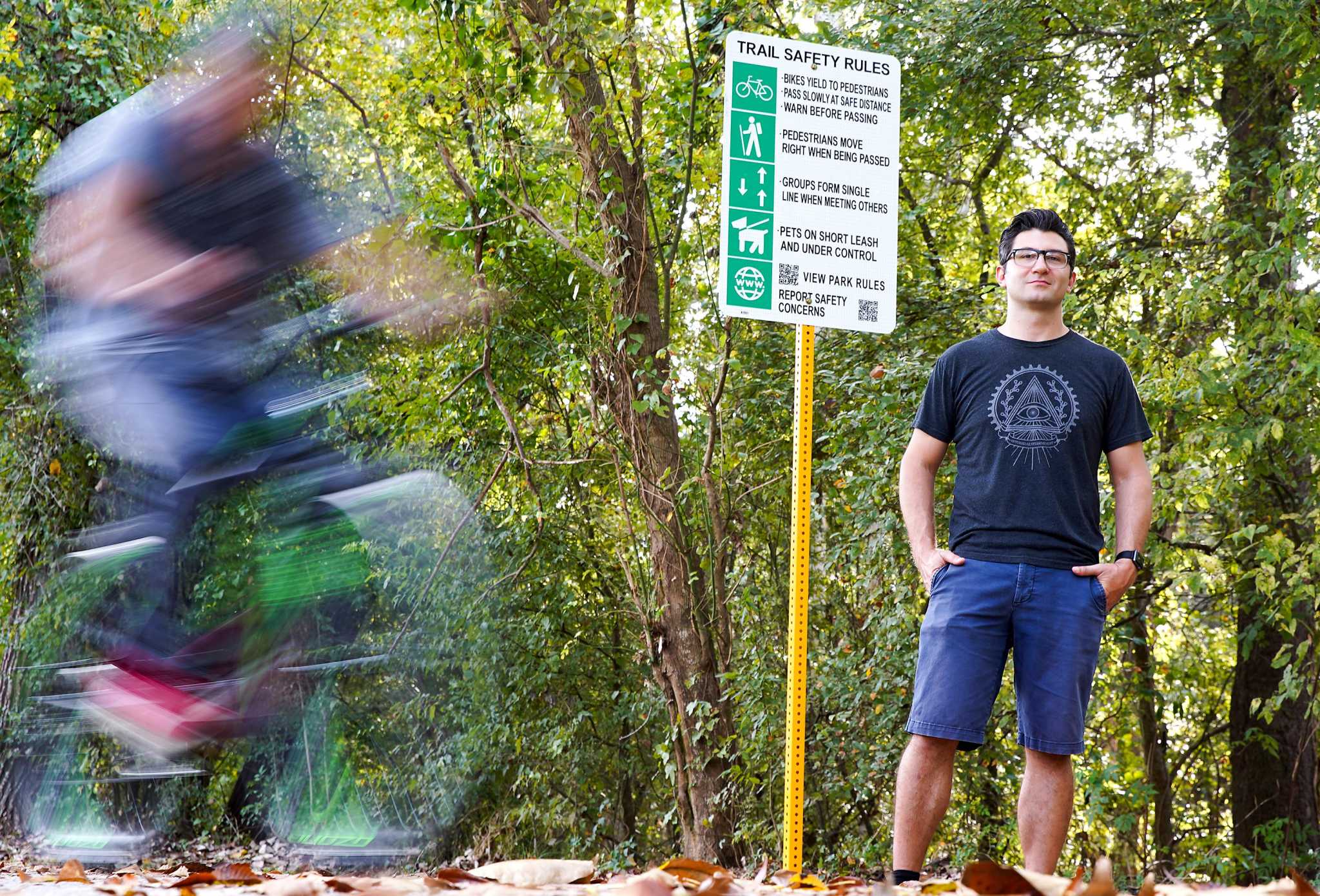 Harris County replaces trail speed limits with broader safety message ...
