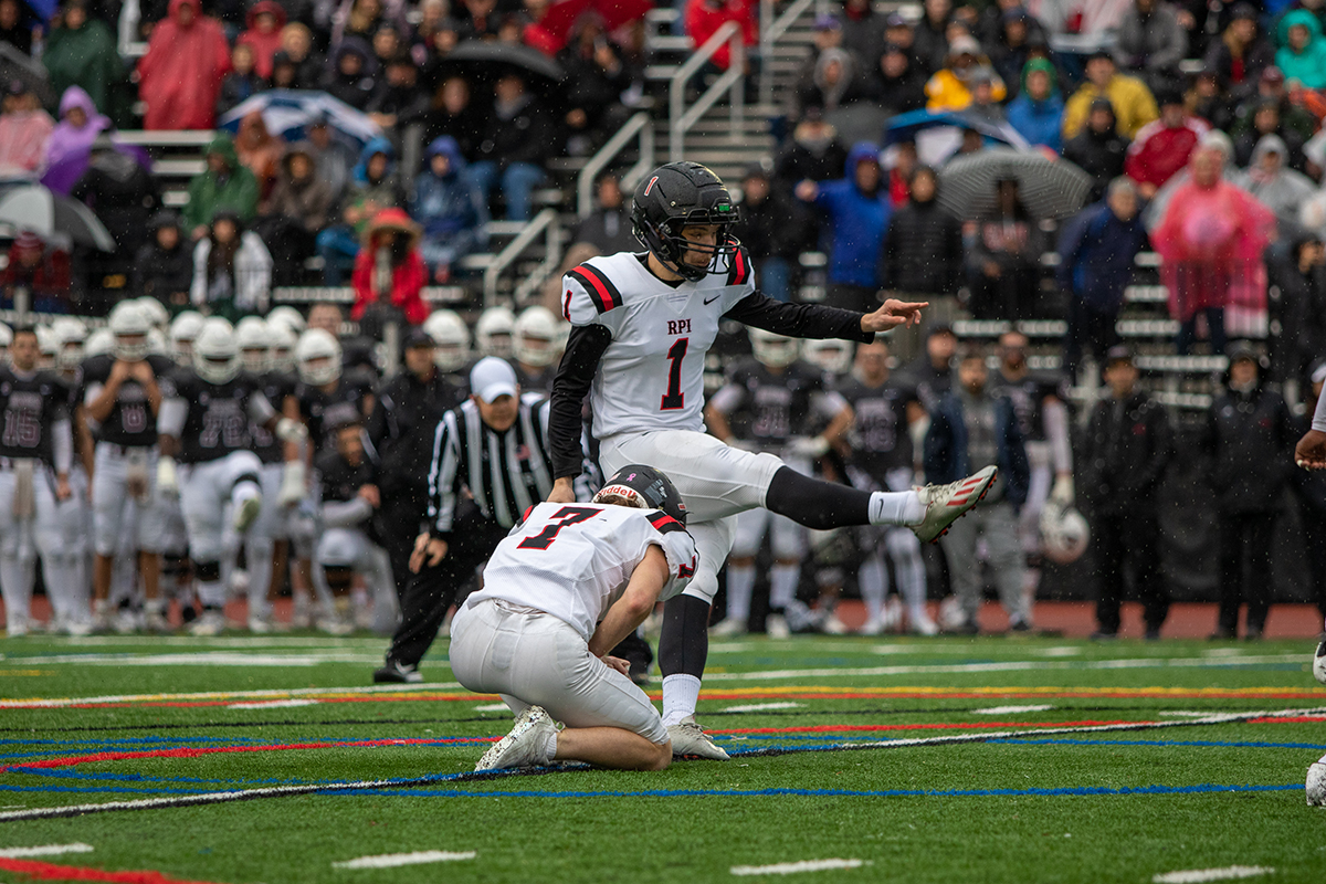 Soccer player Bisson having wild time so far with RPI football team