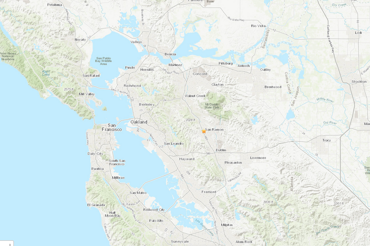 Magnitude 3.8 earthquake rattles East Bay