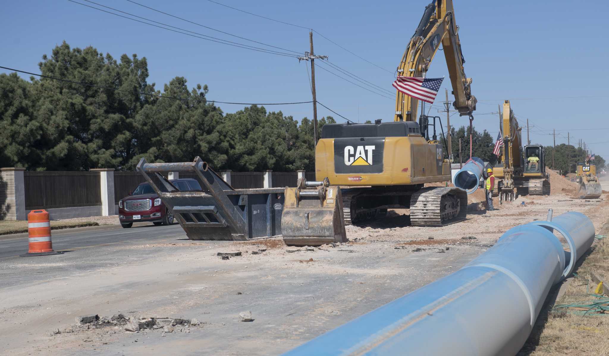 What's that construction on Midland Drive?