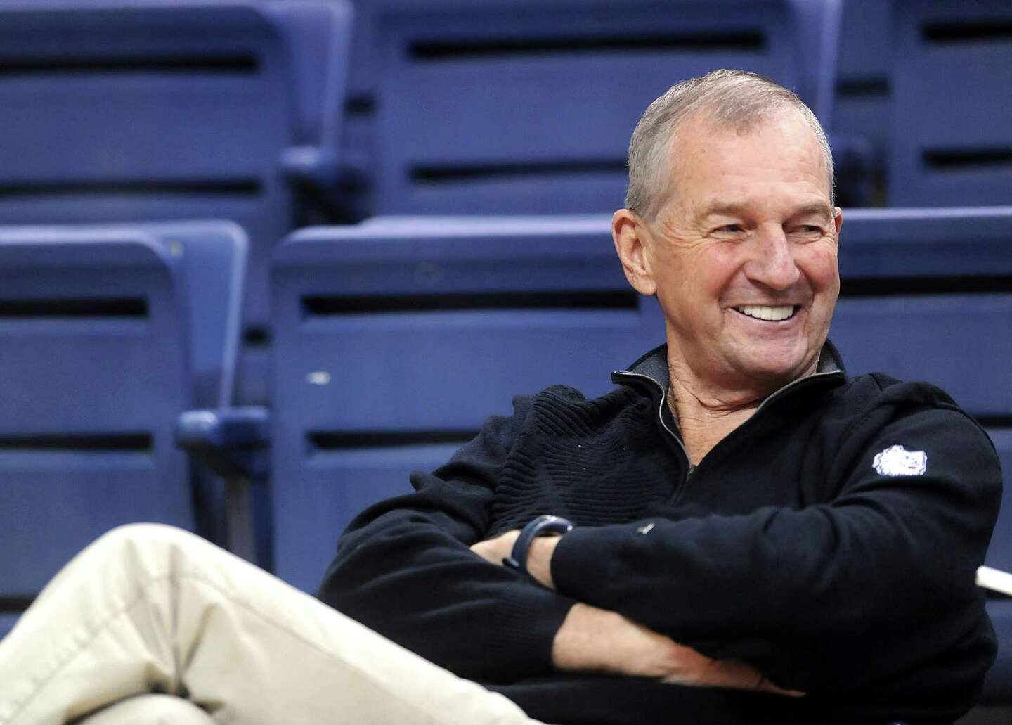 Jim Calhoun retires from coaching at Saint Joseph, built UConn into ...