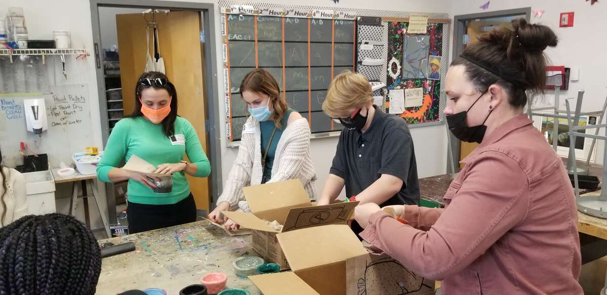 'Symbol of hope' uplifts food bank thanks to EHS Creative Hearts