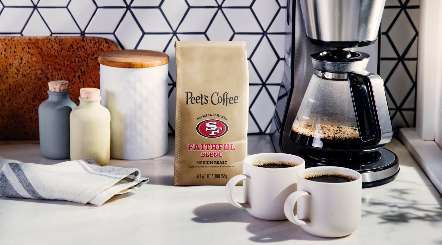 SF 49ers & Peet’s Coffee team up for exclusive 'Faithful Blend' only ...