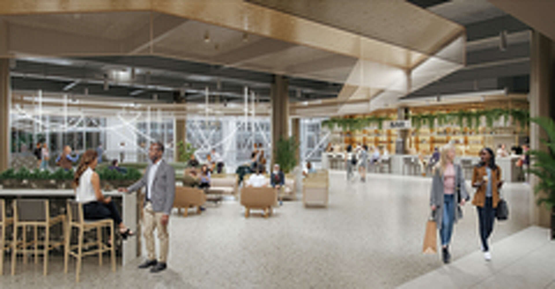 See how Brookfield will revamp downtown's Park Shops at Houston Center