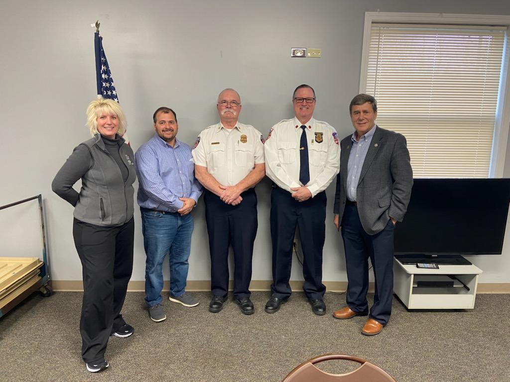 Lawmakers discuss emergency services with Bangor, Midland fire chiefs