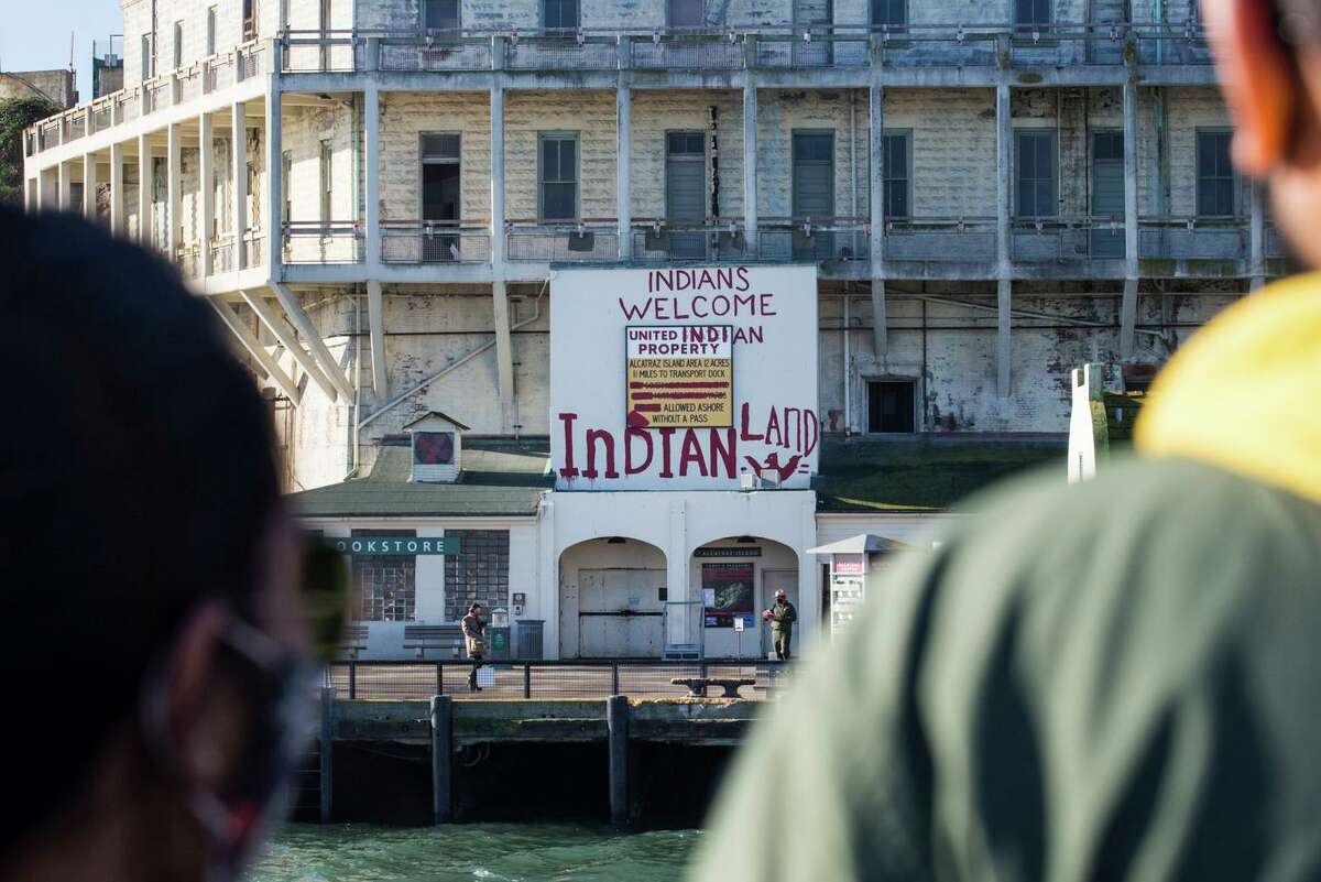 Alcatraz occupation commemorated by first Native American Cabinet secretary