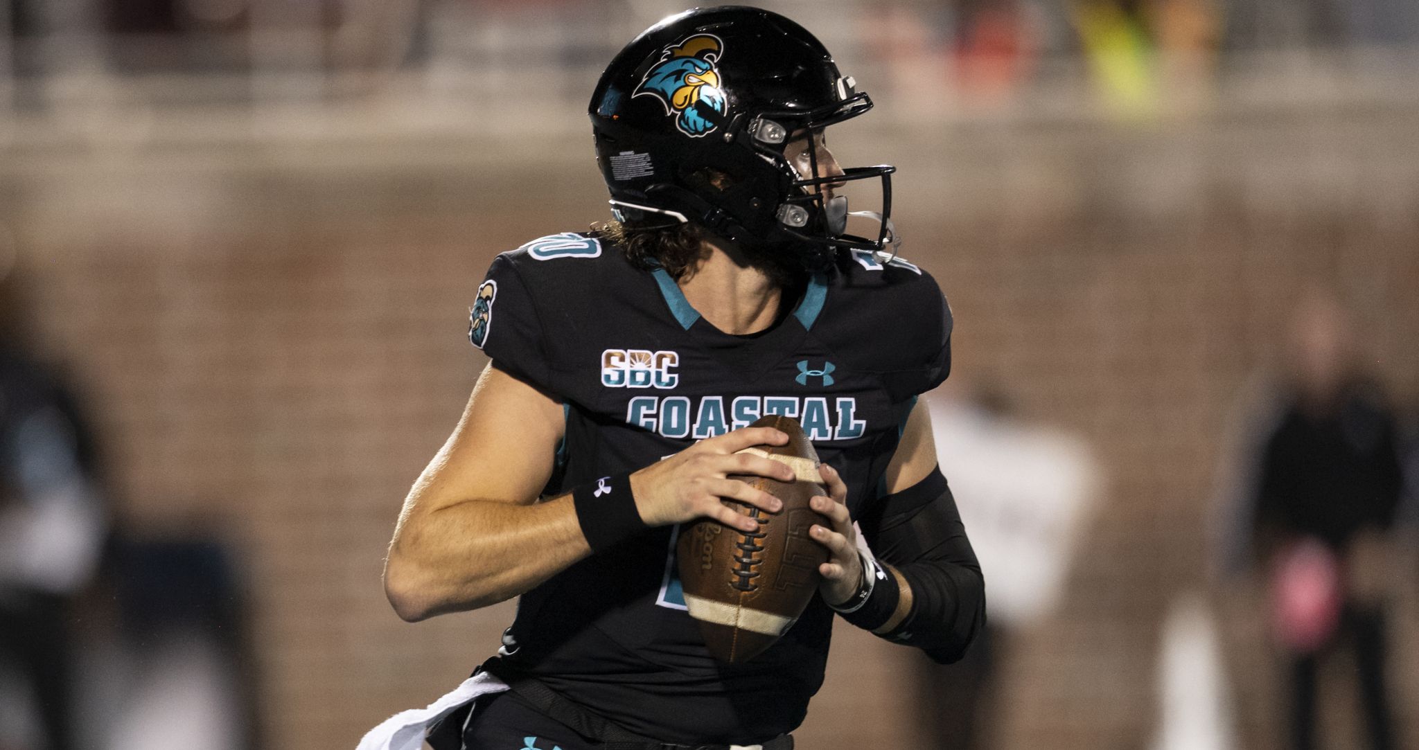 Grayson McCall tosses 5 TDs, Coastal Carolina beats Texas State