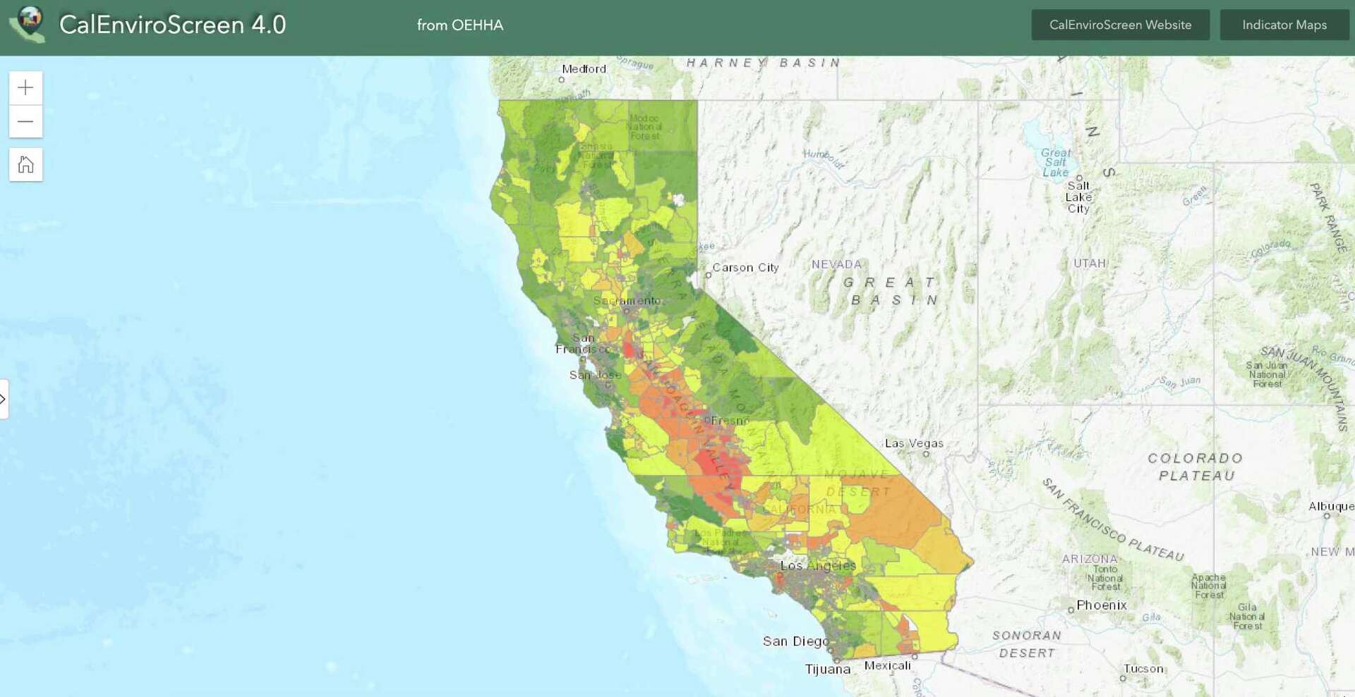 CalEnviroScreen directs billions of dollars to California communities ...