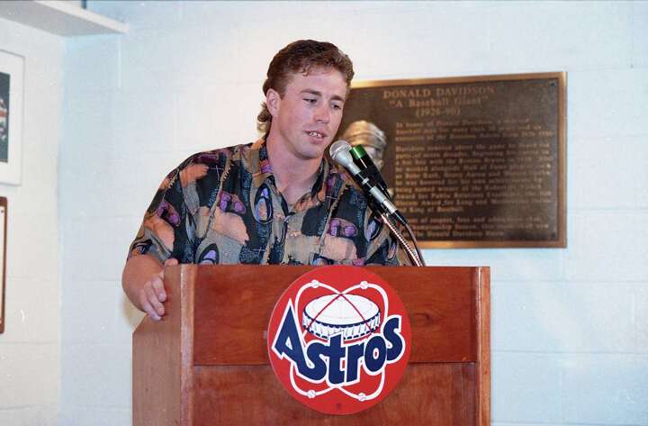 Jeff Bagwell's batting stance that led to legendary Astros career
