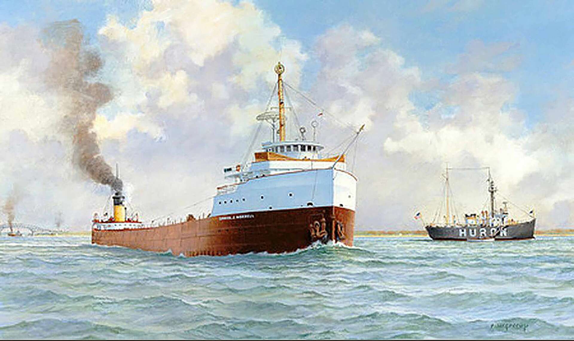 Sinking of Daniel J. Morrell in Lake Huron in 1966 claimed 28