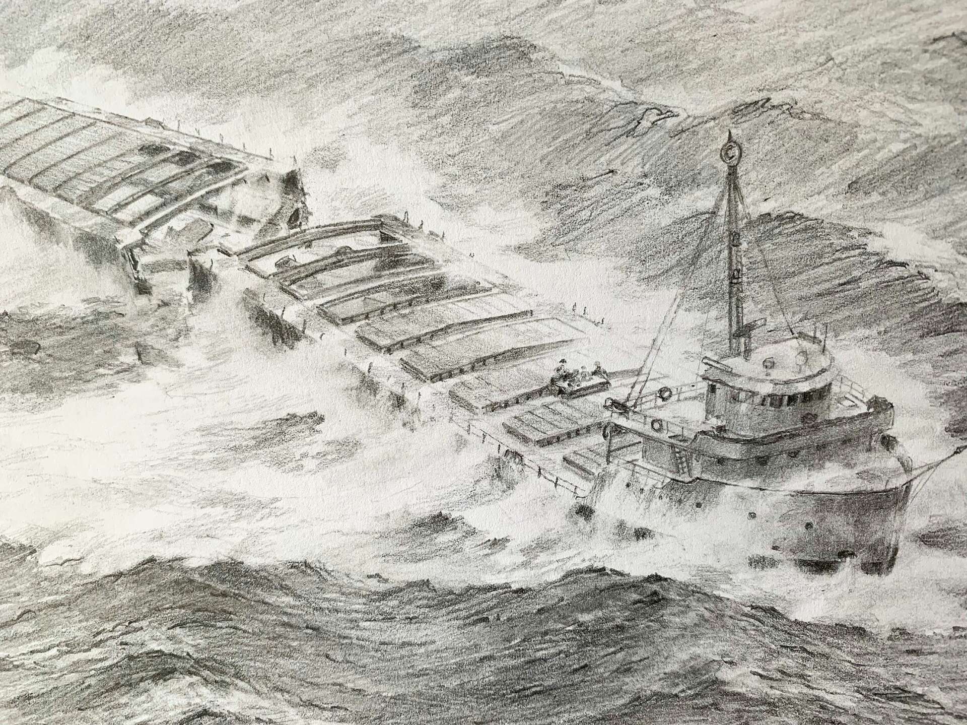 Sinking of the Daniel J. Morrell a tale of death, survival