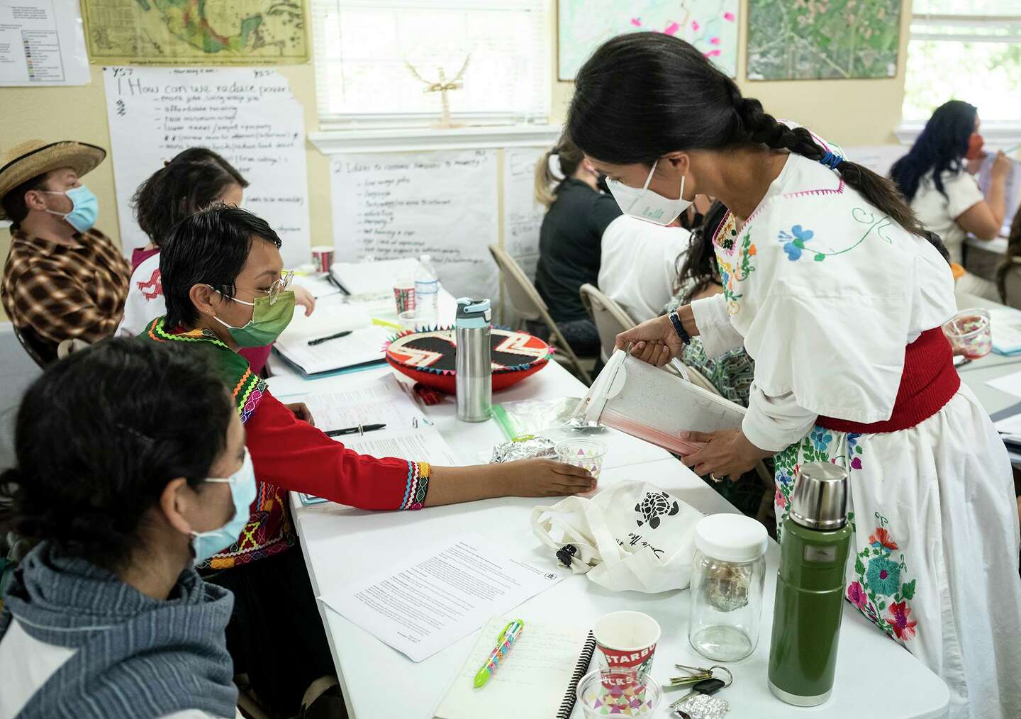 Native American medicine woman passes on the craft of Indigenous healing